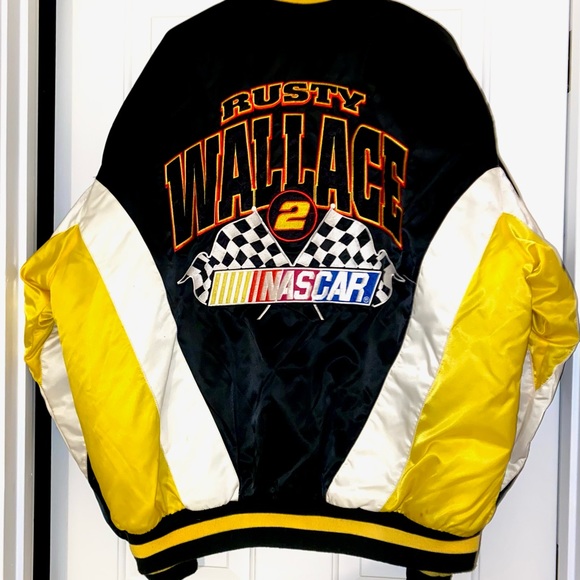 Jackets & Coats | Vintage Rusty Wallace Nascar Jacket | Poshmark